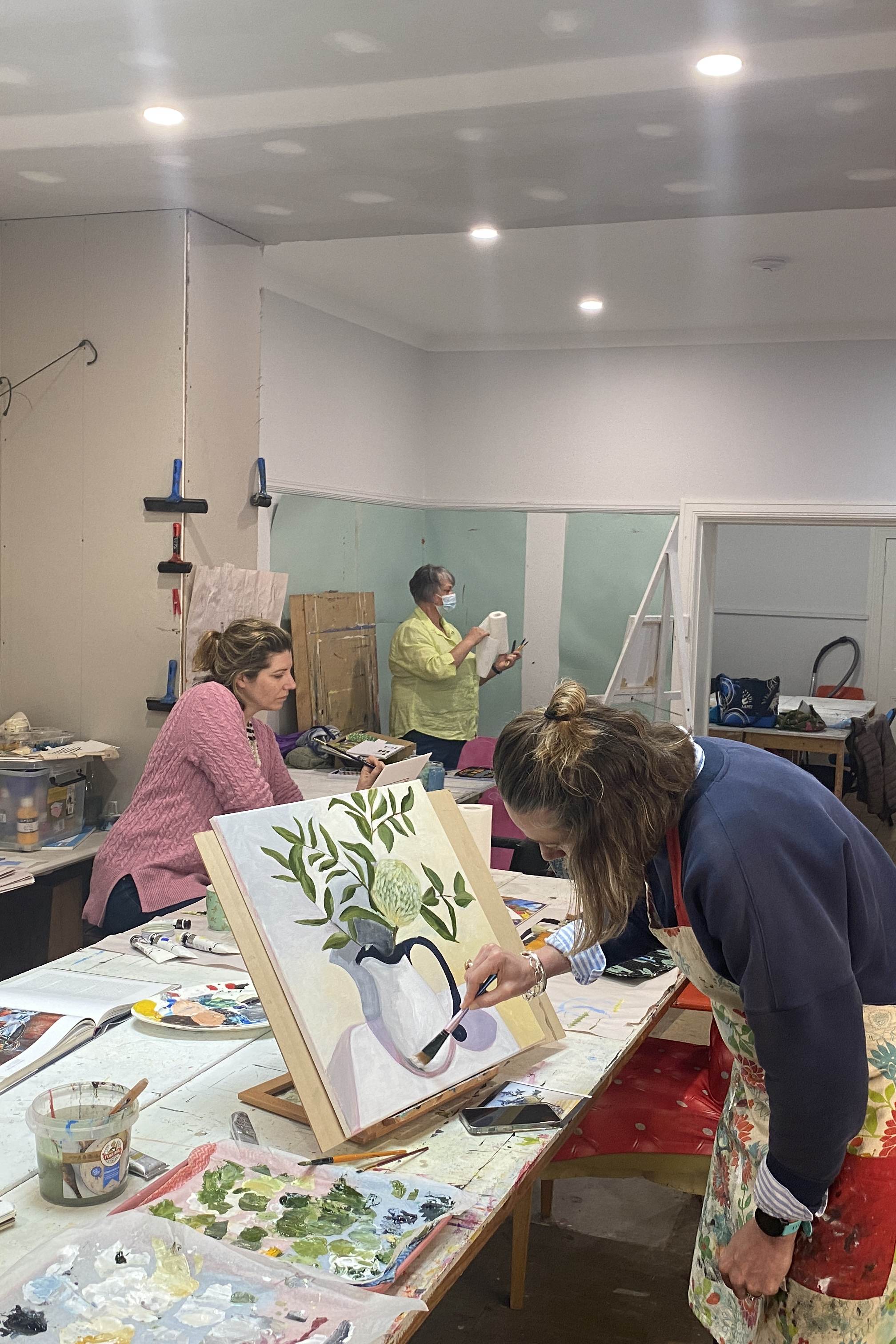 Painting with Oil & Acrylic - Art Classes and Workshops